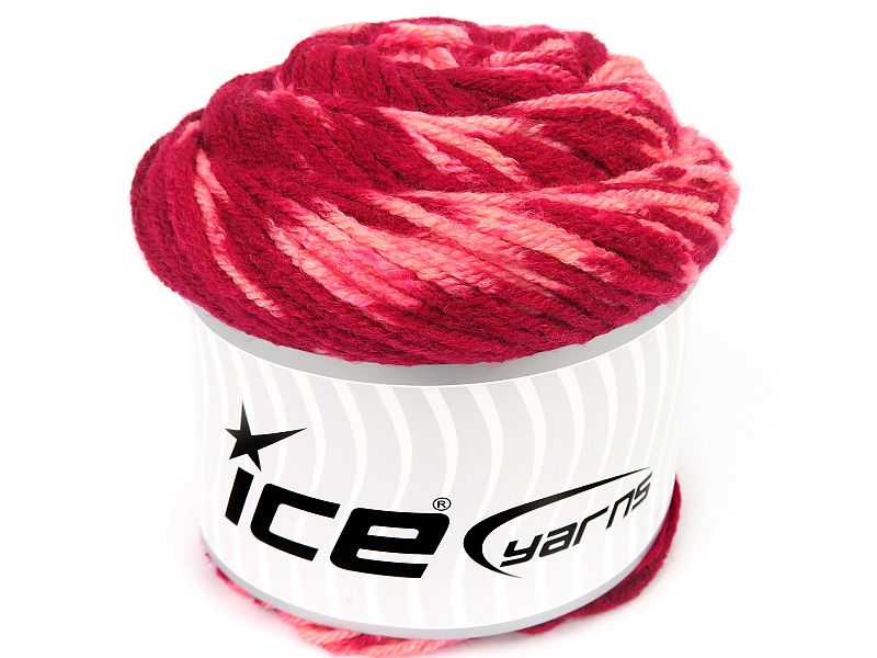 Cakes Wool Design Dark Red, Pink at yarnparadise.net